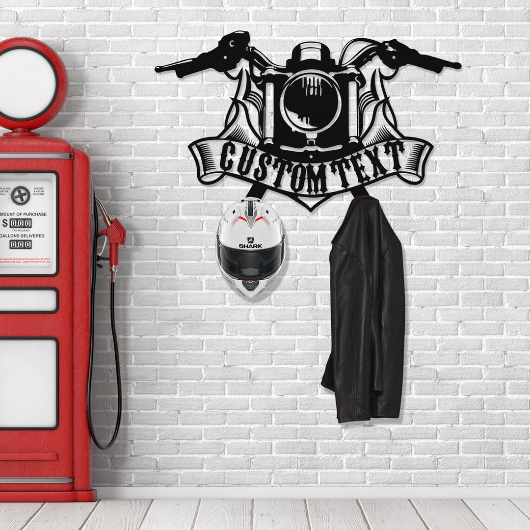 Motorcycle Decor, Custom Gifts, Metal Harley Davidson Sign, Gift for ...