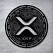 XRP Coin Ripple Coin Cryptocurrency Crypto Coin, XRP Coin, Metal Wall ...