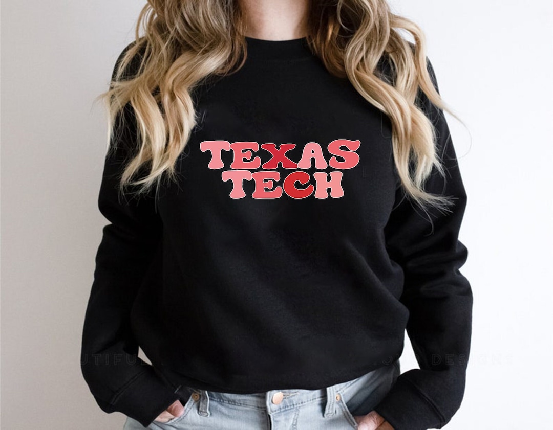 Texas Tech Hoodie Texas Tech Sweatshirt Texas Tech College - Etsy