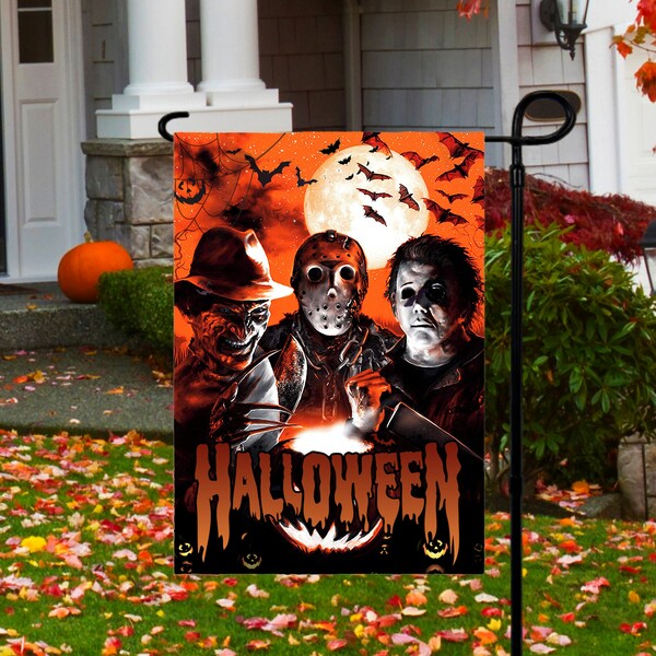 Spooky Garden Flag - Etsy