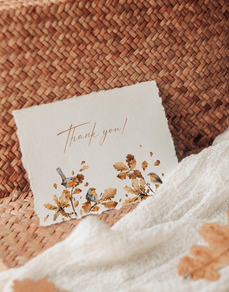 Watercolor Autumn Border, Watercolor Red Robins, Autumn Leaves Clipart ...