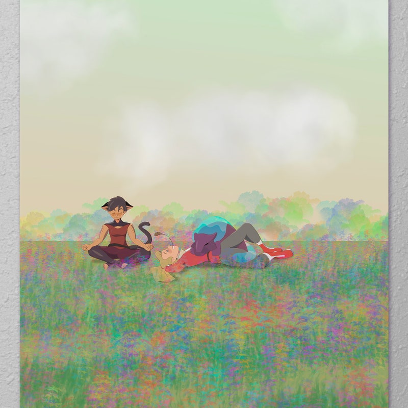 She Ra Catra Wall Art - Etsy