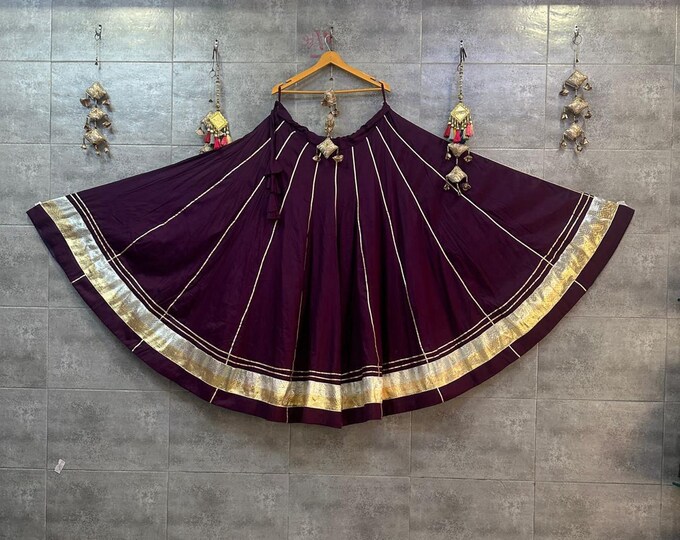 Purple Navratri Chaniya Choli for Garba/raas/dandiya/long Skirt Lehenga ...