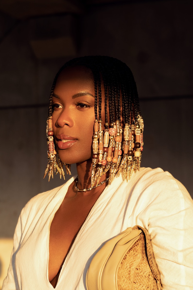 Venus Set Assorted Braid & Loc Beads 151 Pcs - Etsy