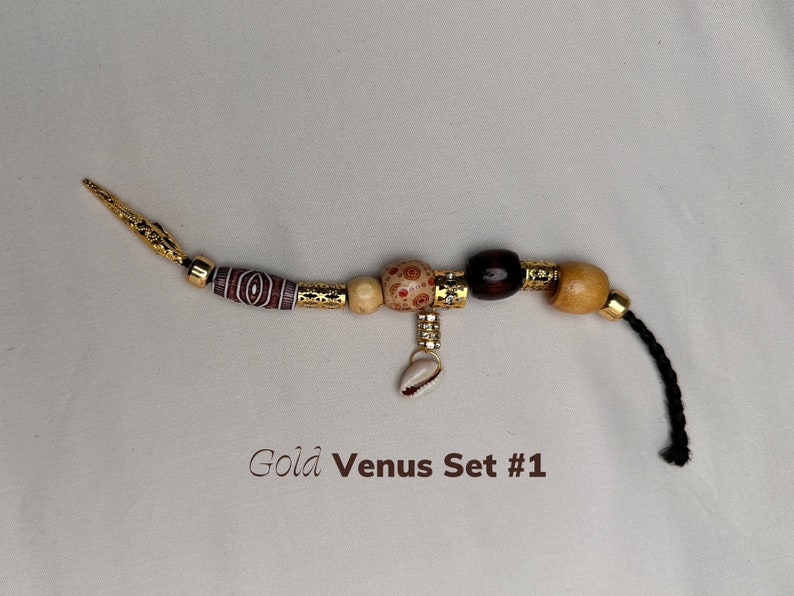 Venus Set Assorted Braid & Loc Beads 151 Pcs - Etsy