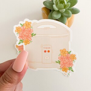 Rice Cooker Sticker Asian Sticker Food Sticker Chinese - Etsy