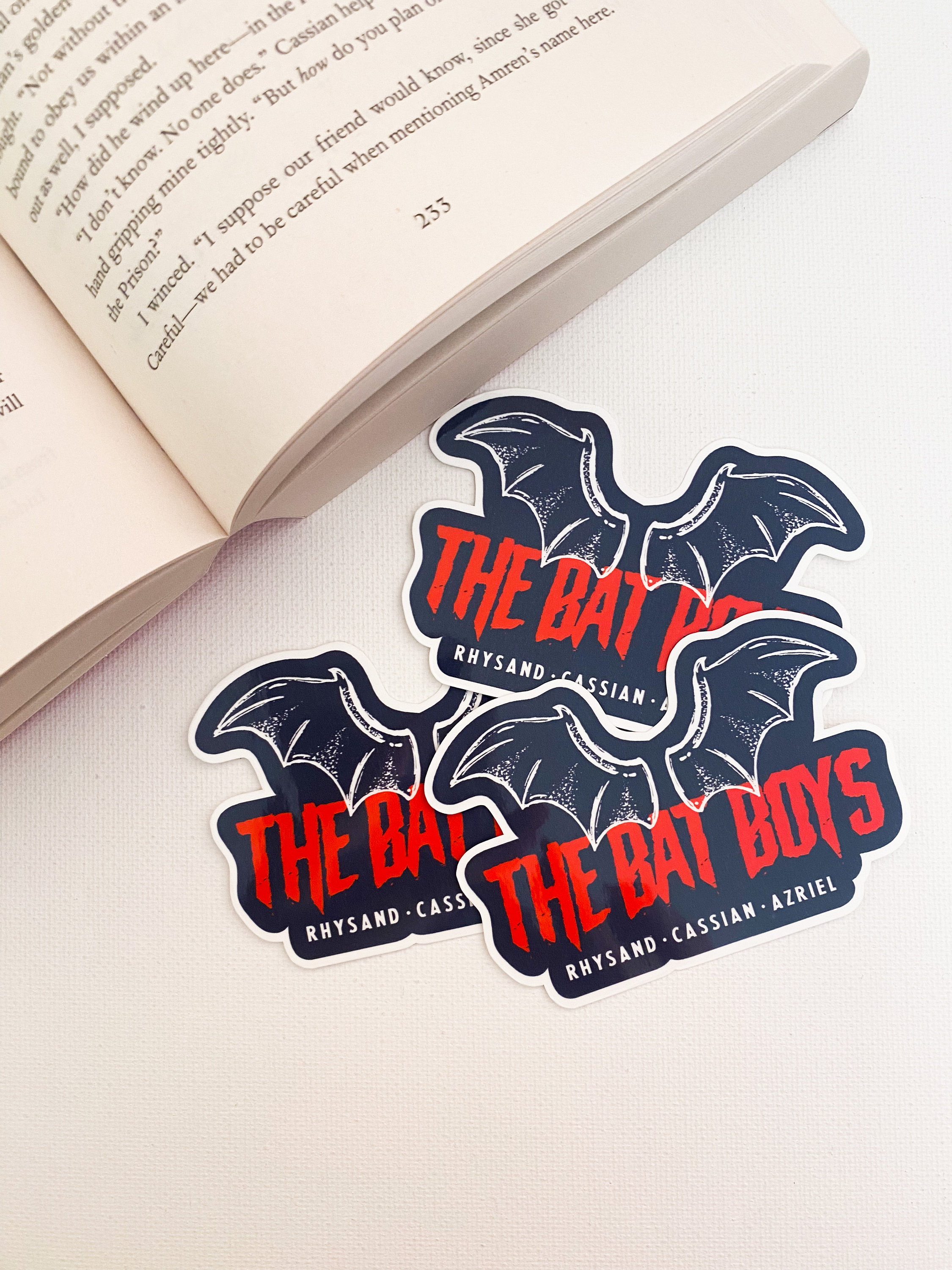 ACOTAR Sticker Bat Boys Sticker the Bat Boys Rhysand - Etsy