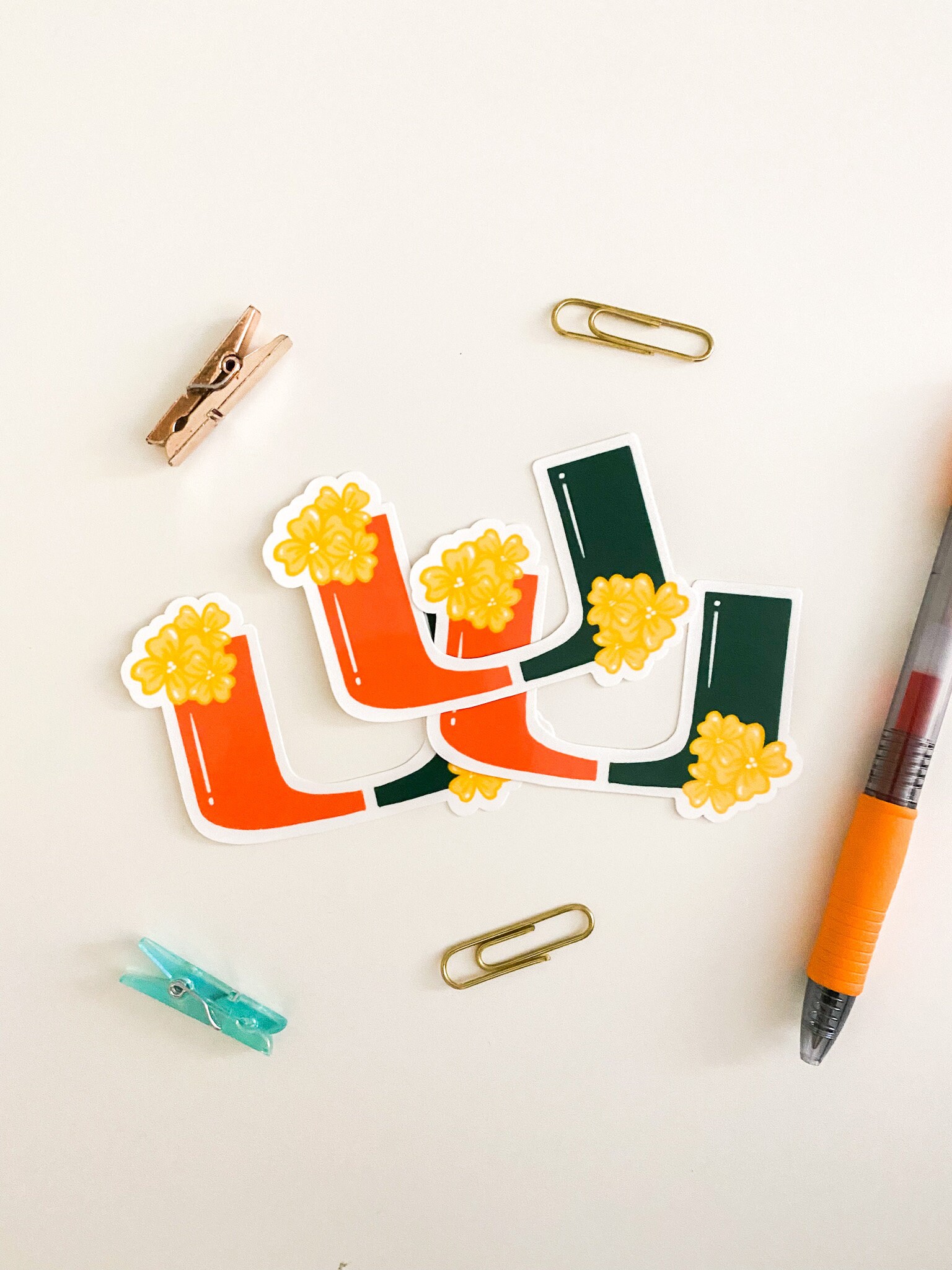 UM Sticker University of Miami Sticker UM Logo Sticker - Etsy