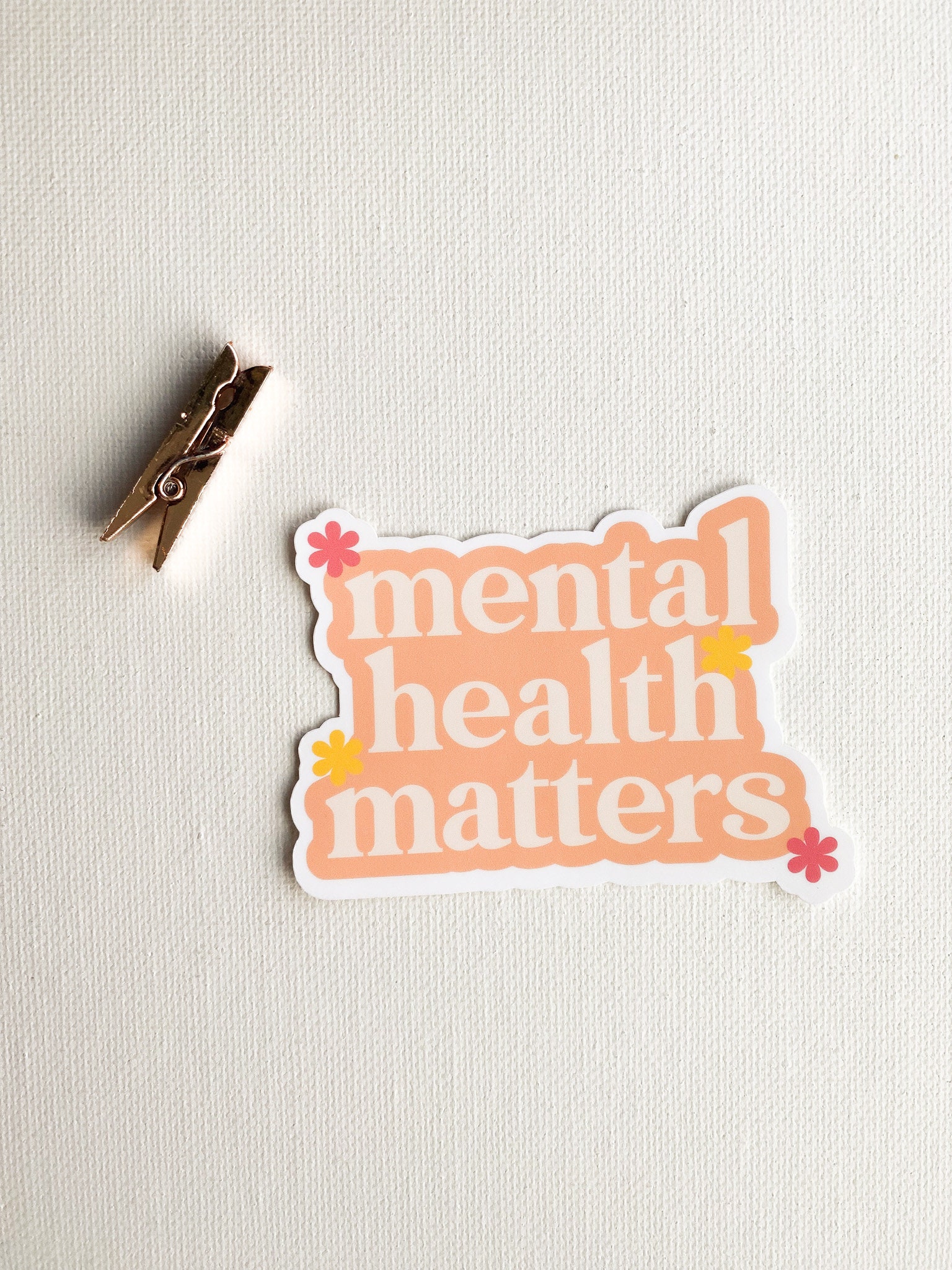 Mental Health Matters Sticker Positivity Sticker Mental - Etsy