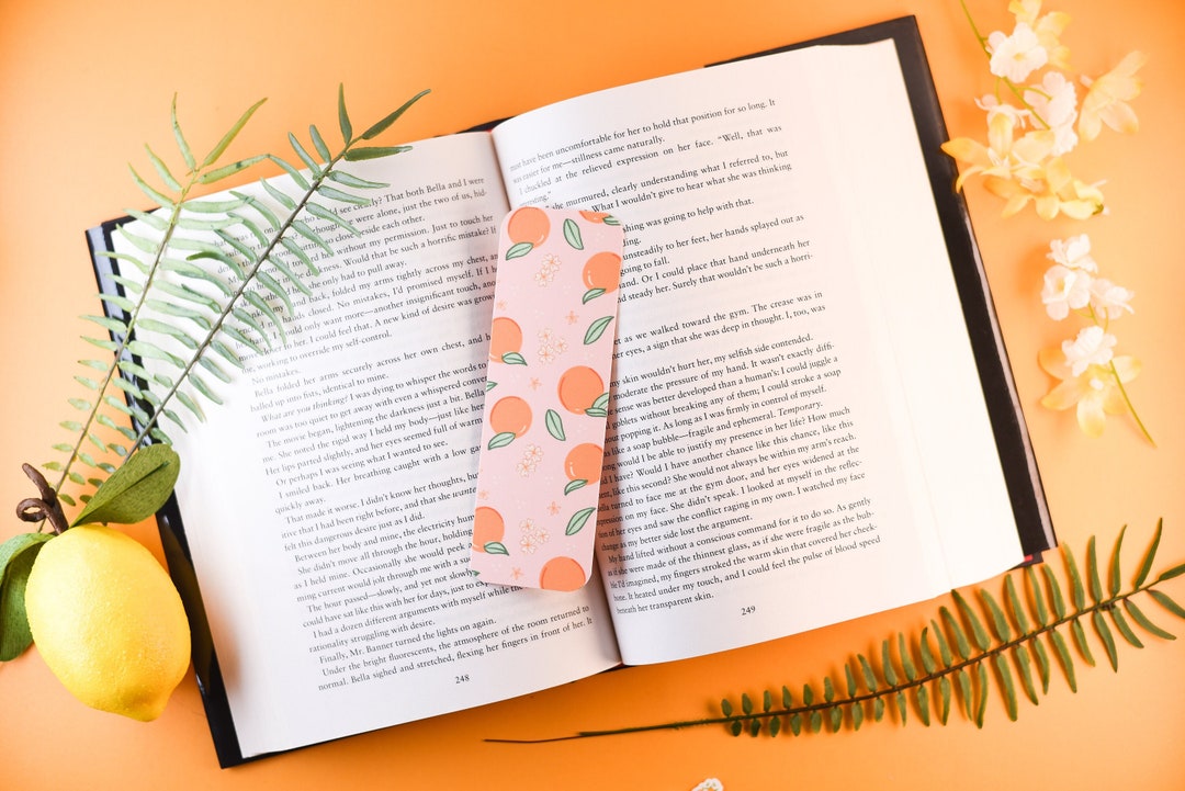 Oranges Bookmark, Laminated Bookmark, Citrus Bookmark - Etsy