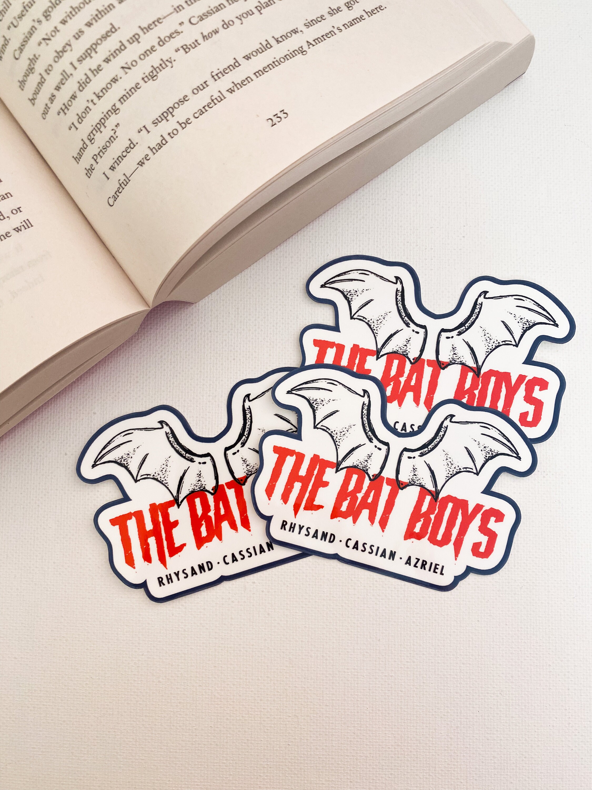 ACOTAR Sticker Bat Boys Sticker the Bat Boys Rhysand - Etsy