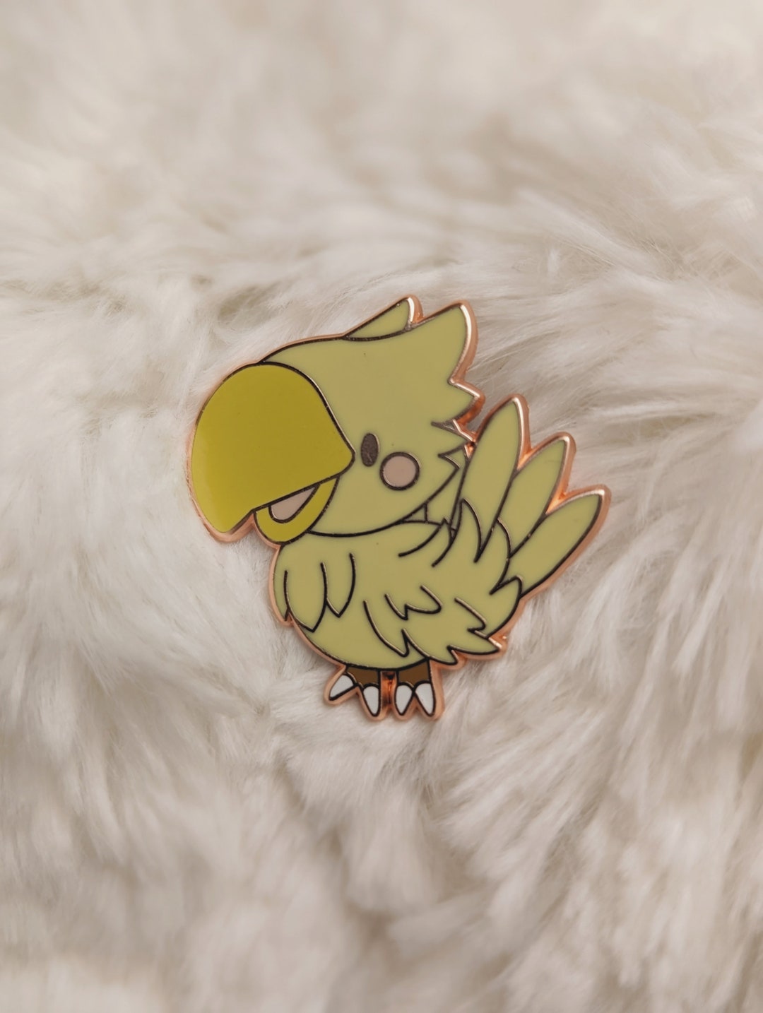 Final Fantasy Yellow Chocobo Hard Enamel Pin - Etsy