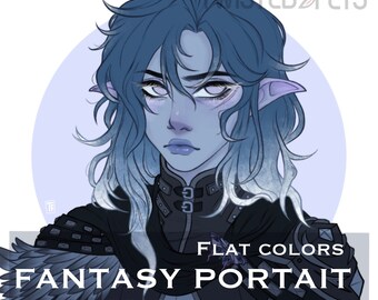 Flat Character Art - Etsy