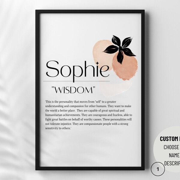 Baby Name Art - Etsy