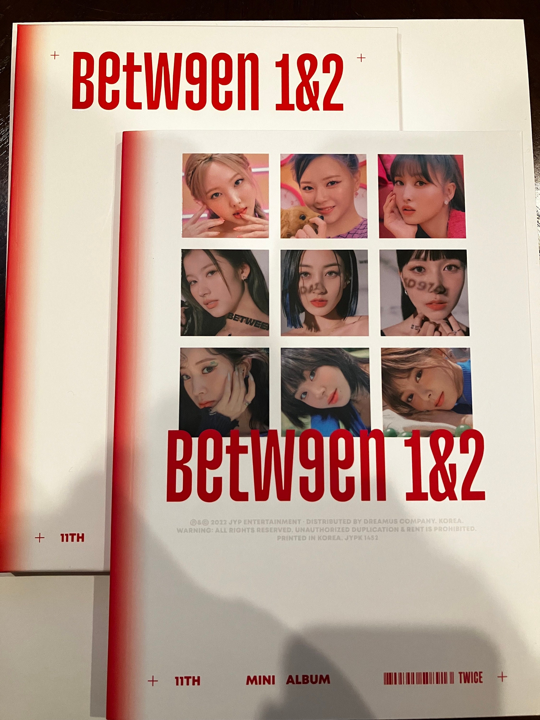 Twice Between 1&2 Album Complete Version All Inclusions Preorder Kpop ...