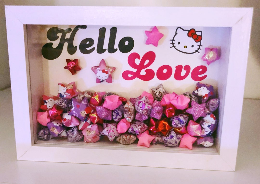 Valentines Inspired Hello Kitty Lucky Star Shadowbox Brings Love and ...