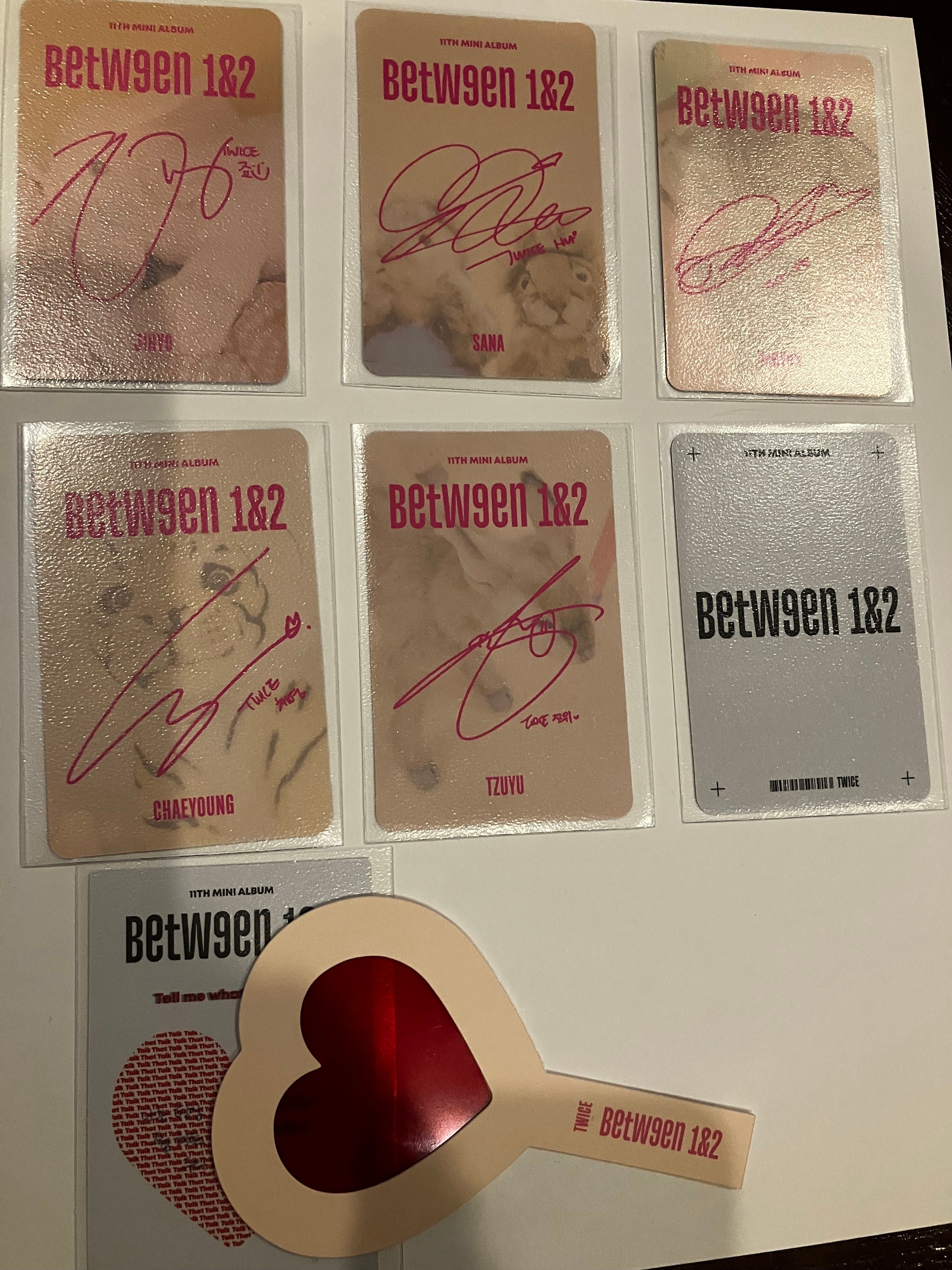 Twice Between 1&2 Album Complete Version All Inclusions Preorder Kpop ...