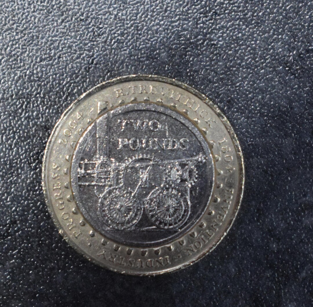 GB Coins 200th Anns Steam Locomotive Two Pound Coin 2004 ~~L@@K~~ - Etsy