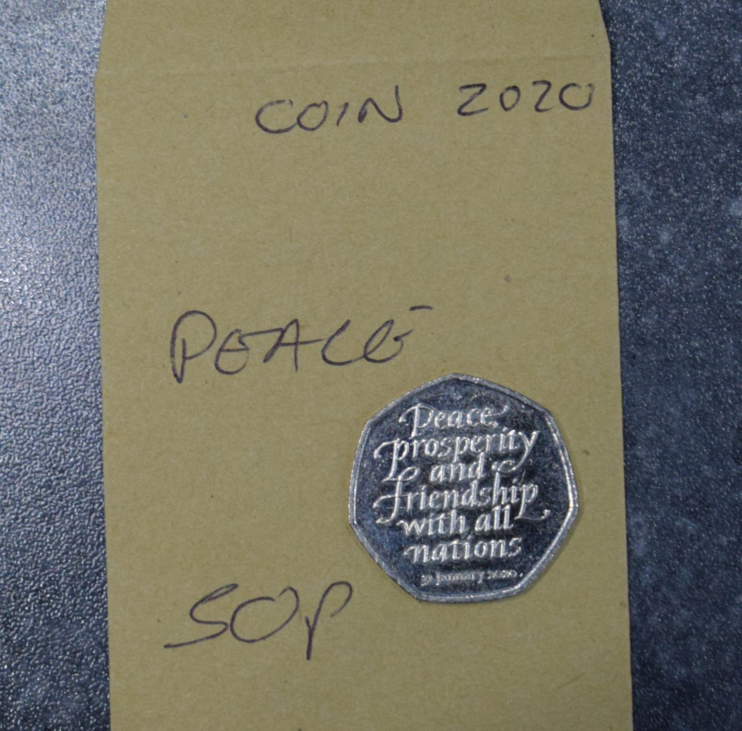 GB Coins EQ II Peace 2020 50p ~~L@@K~~ - Etsy