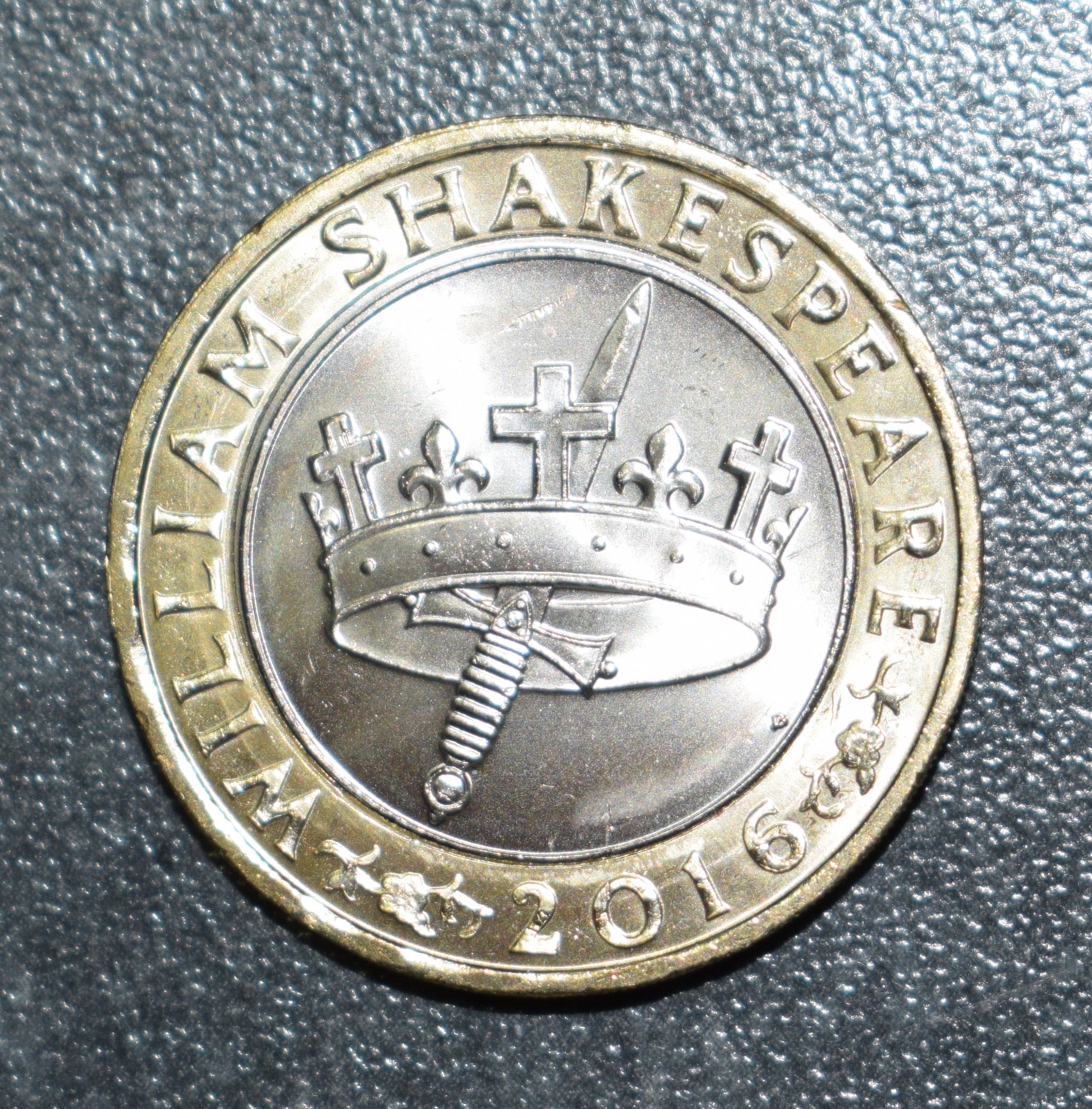 GB Coins Shakespeare the Hollow Crown 2 Pound 2016 LK - Etsy