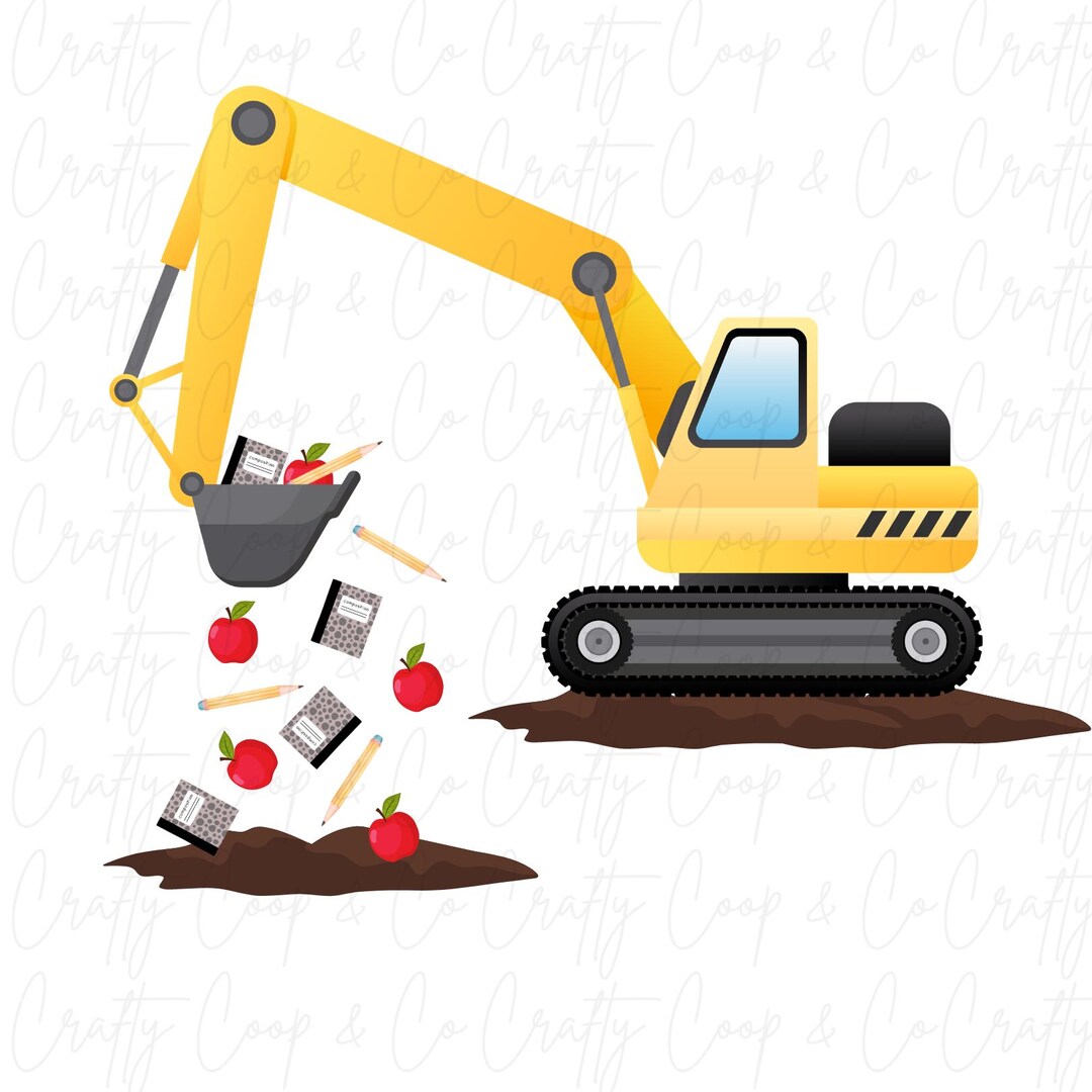 Back to School Construction Kids PNG- Digital Download - Etsy