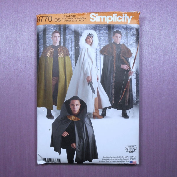 Victorian Cloak Sewing Pattern - Etsy