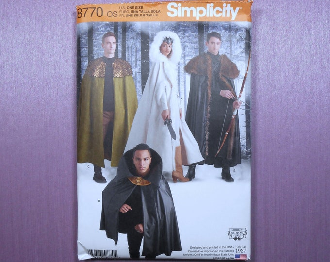 Cosplay Cloak, Winter Cloak, Cosplay Cape, Hooded Cloak, Costume ...