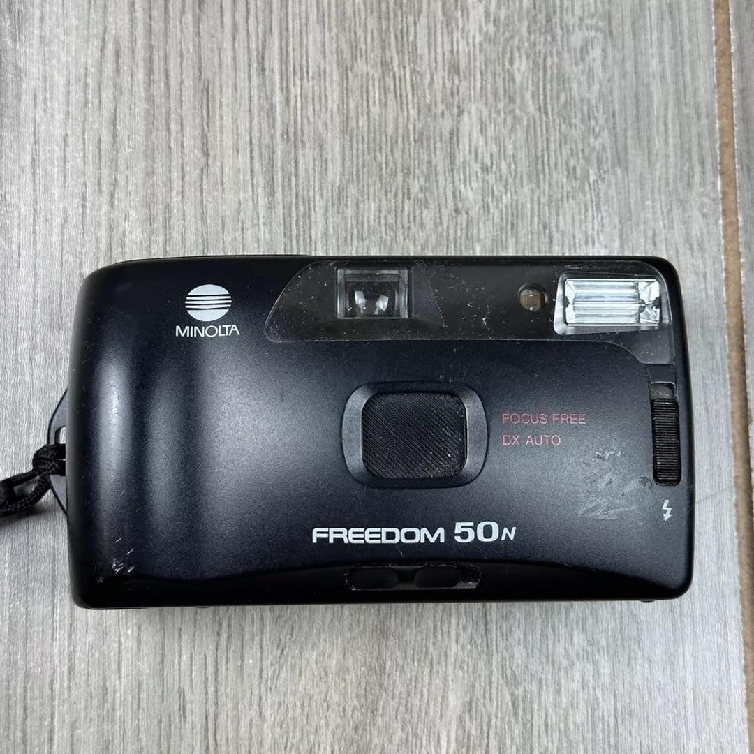 Minolta Freedom 50N Focus Free DX Auto 35mm Film Camera - Etsy