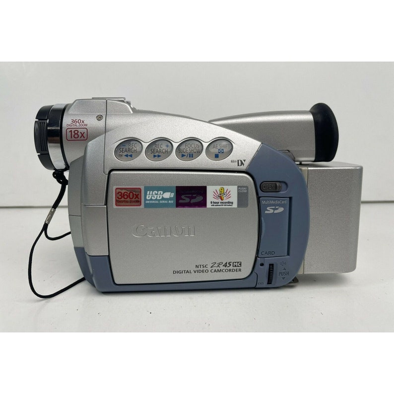 Canon ZR45MC Mini DV Digital Video Camcorder - Etsy