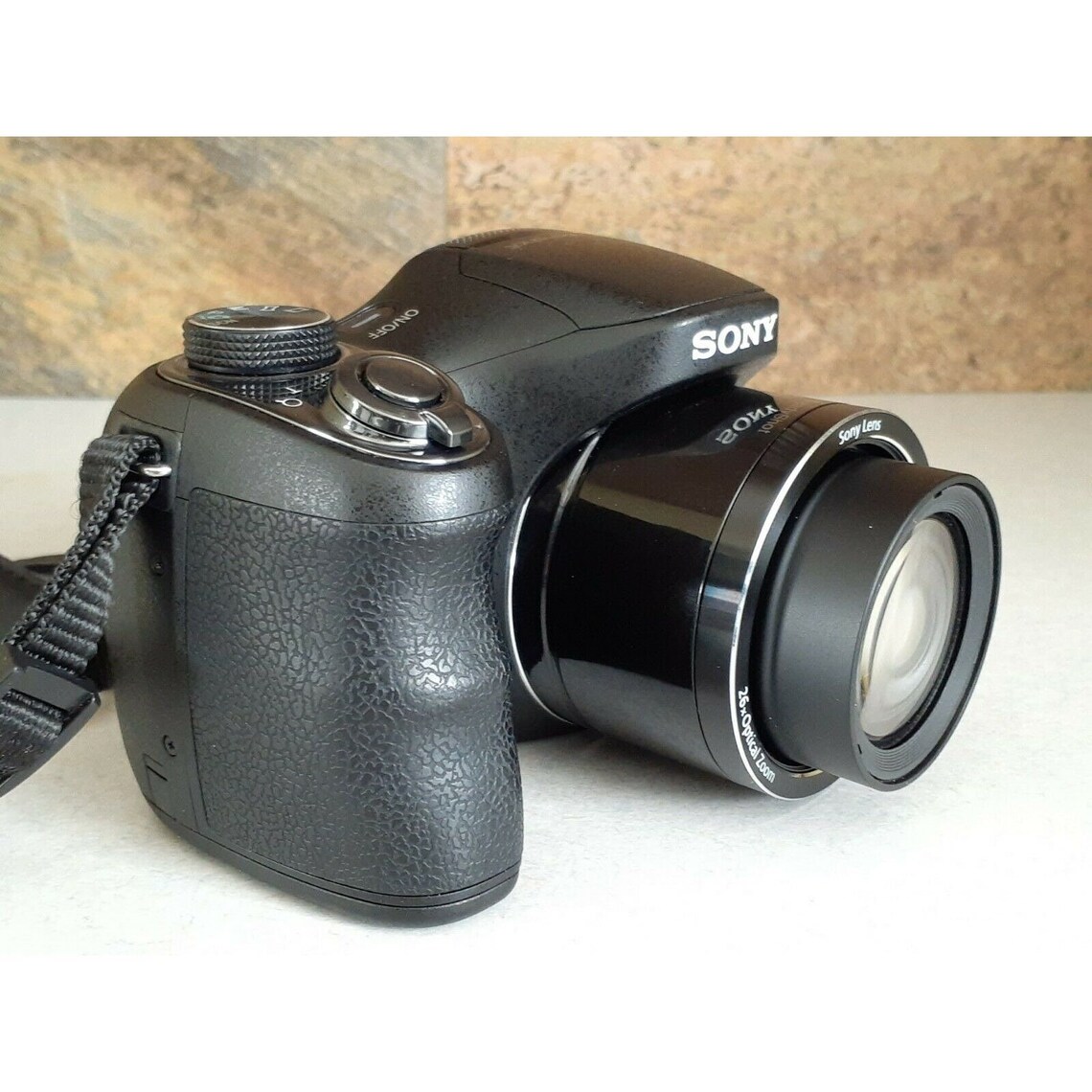 Sony Cybershot DSC-H200 Black 20.1MP 26x Opti Zoom 3.0" LCD Digital ...