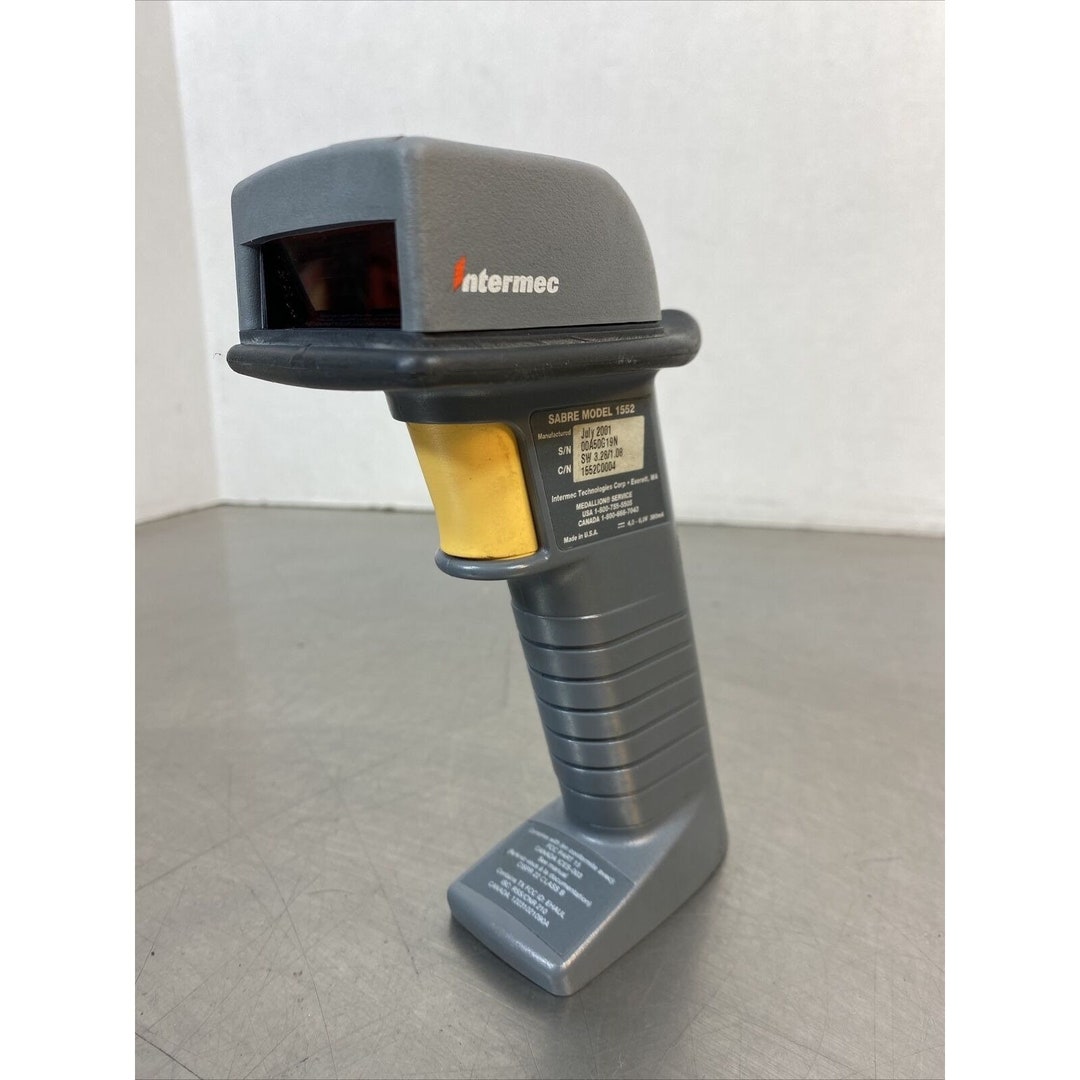 Intermec 1552 Wireless Barcode Scanner Sabre - Etsy