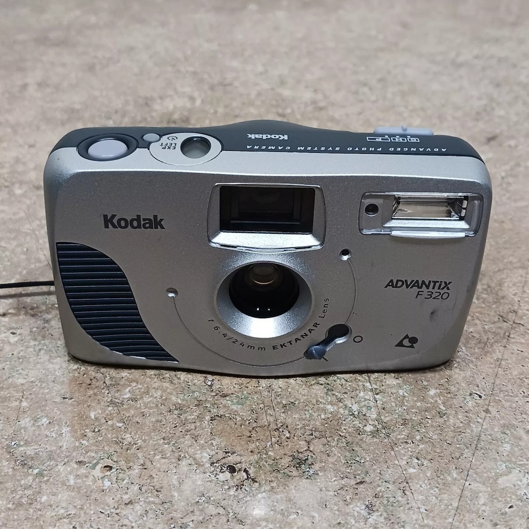Kodak Advantix F320 Manual Point & Shoot APS Camera 24 Mm Film TESTED ...