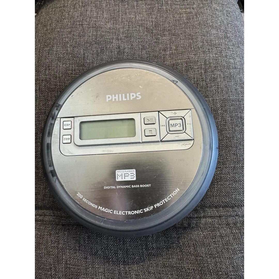 Philips EXP2550 Portable Compact Disc CD & MP3 Player Anti-skip Bass ...
