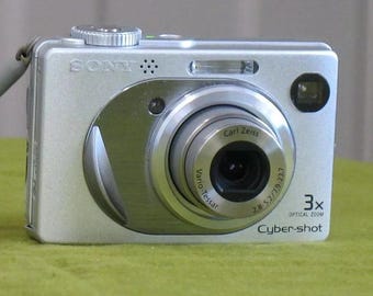 Sony Cyber-shot DSC-W100 8.1MP Compact Digital Camera Completely Ready to Use - Etsy