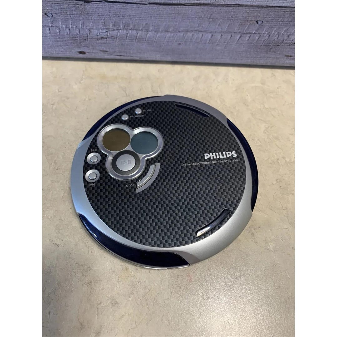 Philips AX5311/17 Portable CD Player 45 Sec Skip Protection TESTED - Etsy