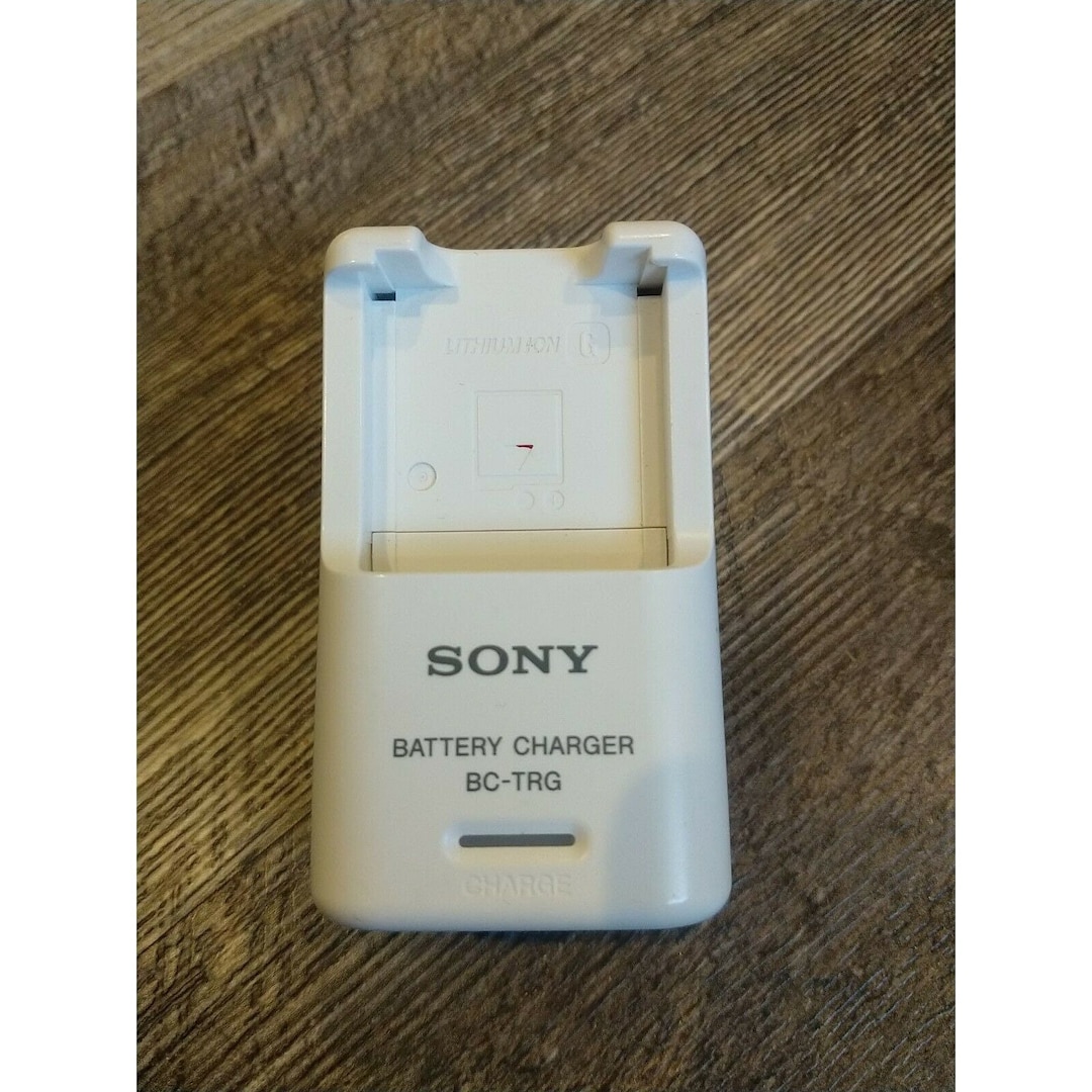 Sony BC-TRG G Type Travel Battery Charger Sony Cyber-shot-white - Etsy