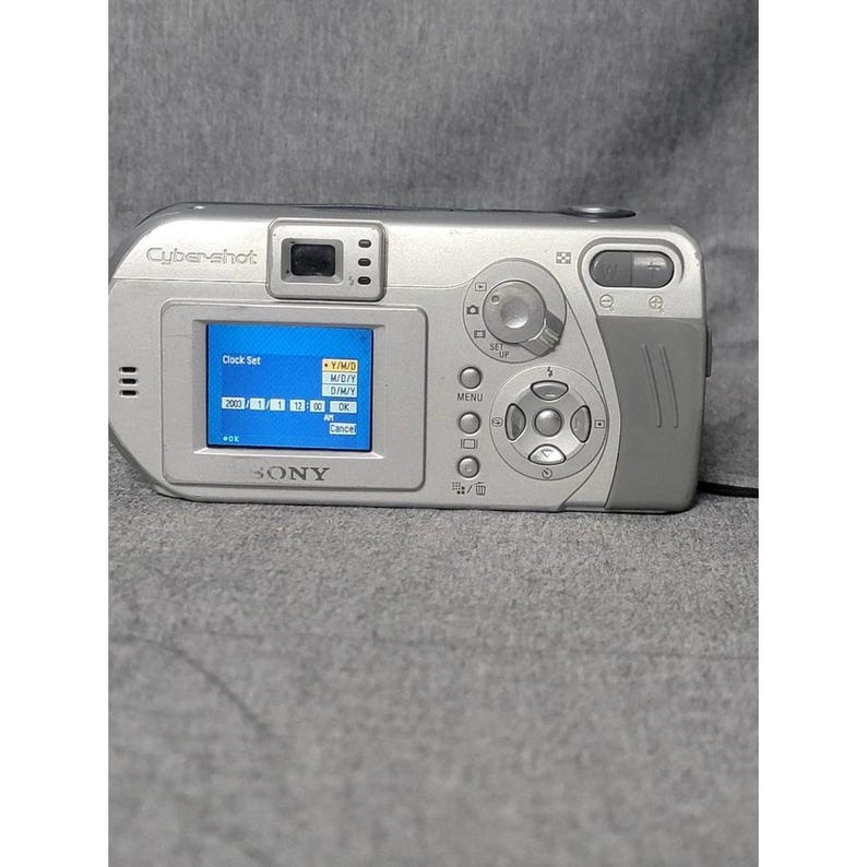 Sony DSC-P52 Cyber-shot 3.2MP Digital Camera - Silver - Etsy