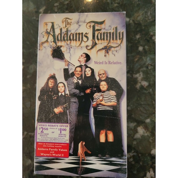 The Addams Family Weird is Relative VHS 1992 Mcdonalds | Etsy
