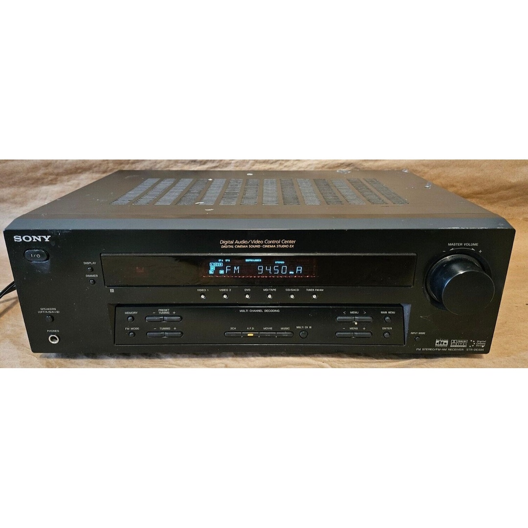 Sony STR-DE595 Dolby Digital 5.1 Surround Receiver Tested NO Remote - Etsy
