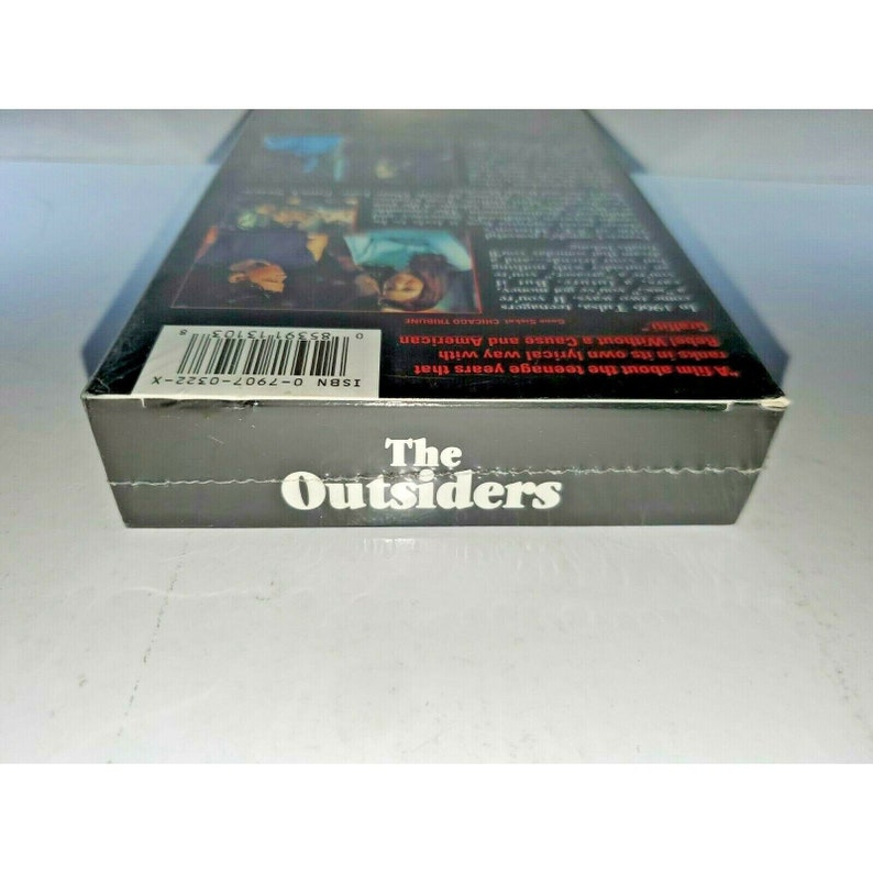 The Outsiders Movie 1991 Vintage VHS Tape Brand New Sealed - Etsy