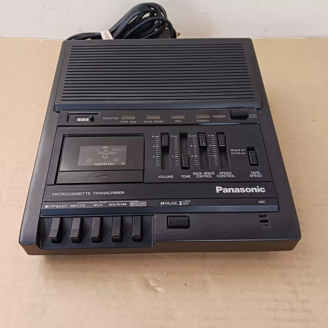Panasonic RR-930 Microcassette Transcriber Recorder - Etsy