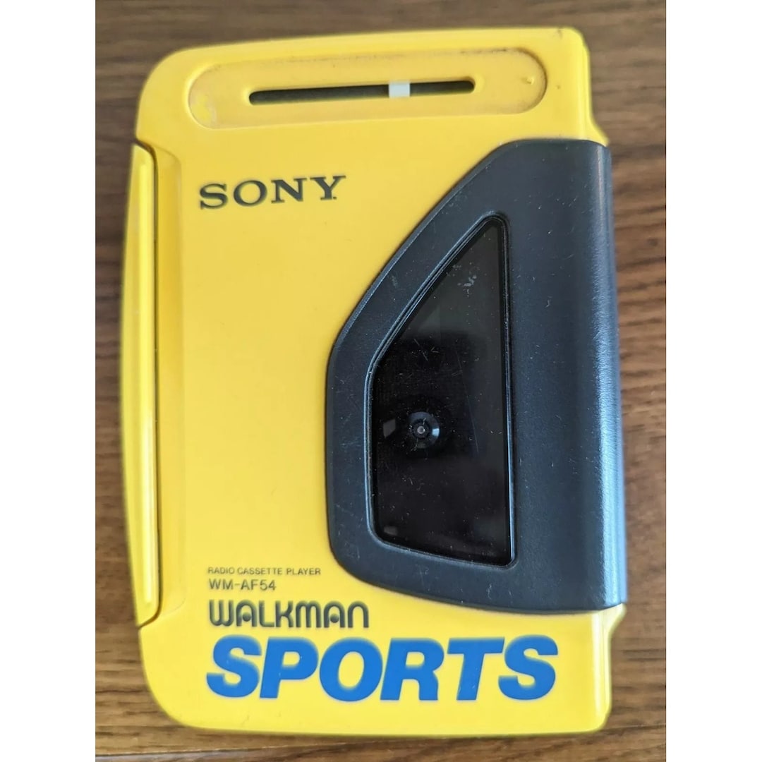 Vintage Sony Walkman Sports AM/FM Cassette Player WM-AF54 - Etsy