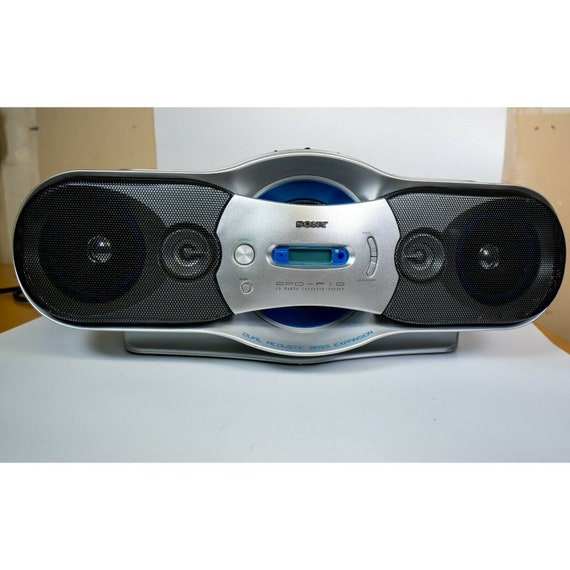 Sony CFD-F10 Boom Box CD Radio Cassette Recorder Mega Bass - Etsy UK
