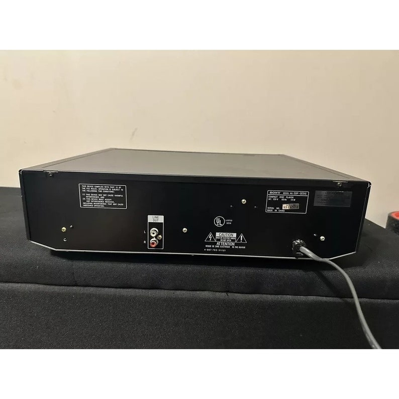 Sony CDP-CE315 5 Disc Compact Disc Player No Remote - Etsy