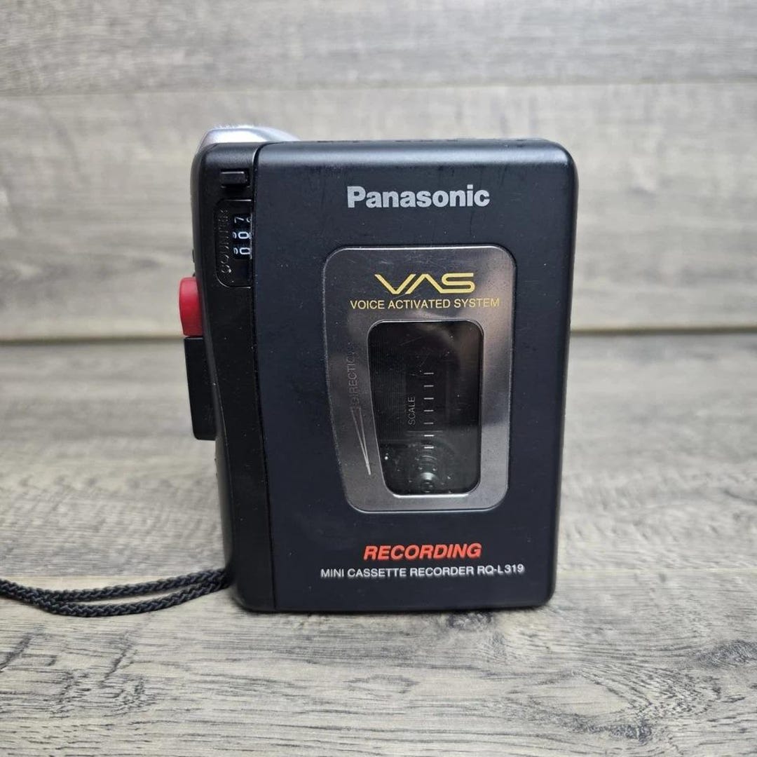 Panasonic RQ-L319 Portable Mini Cassette Recorder VAS Counter Tested ...