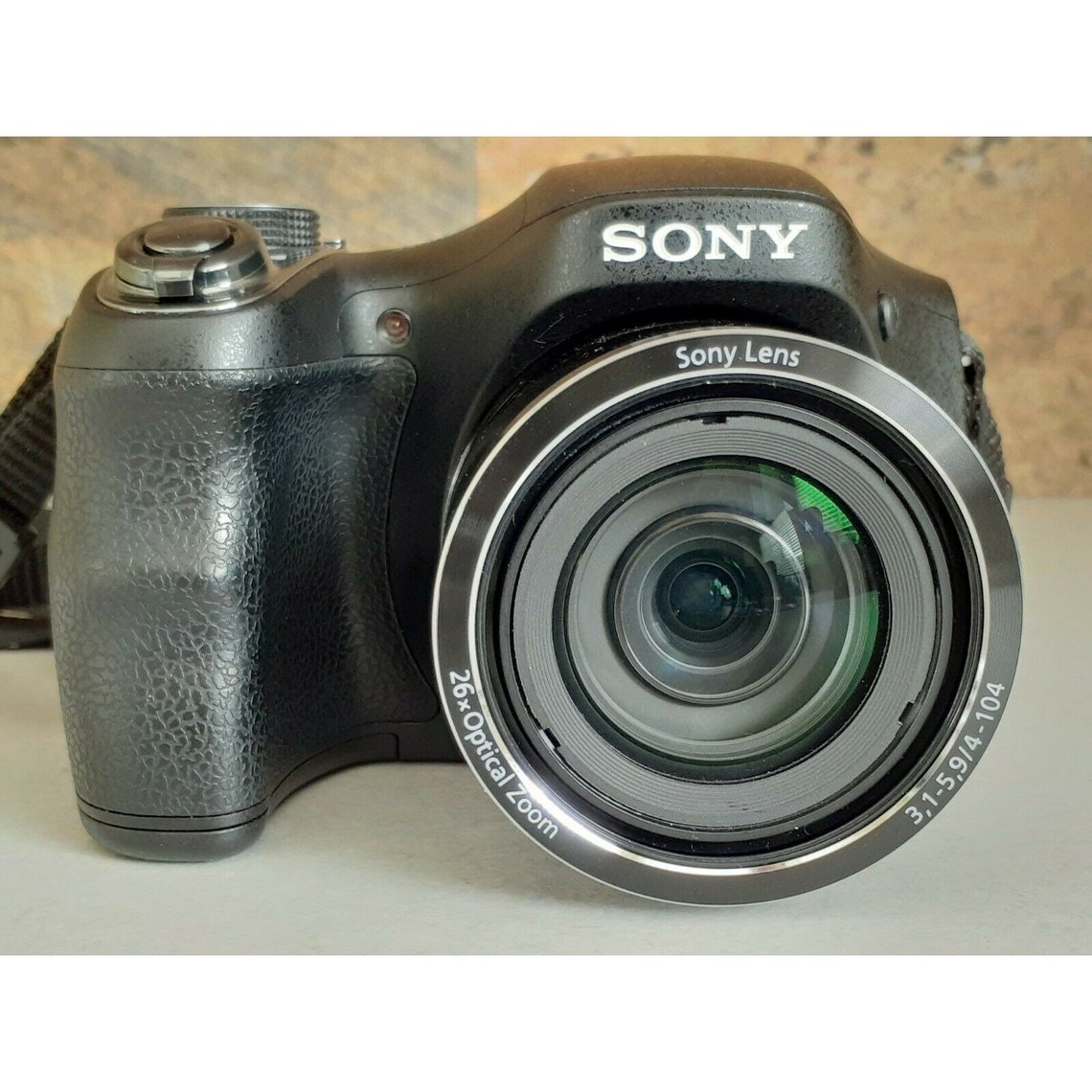 Sony Cybershot DSC-H200 Black 20.1MP 26x Opti Zoom 3.0 LCD Digital ...