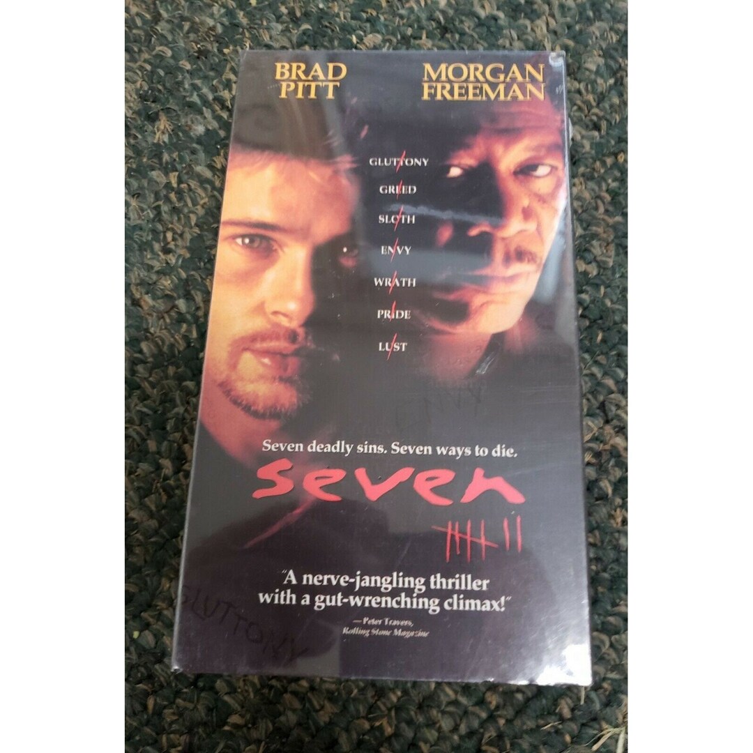 Seven Movie New Sealed Rare VHS Tape (VHS, 1996) - Etsy