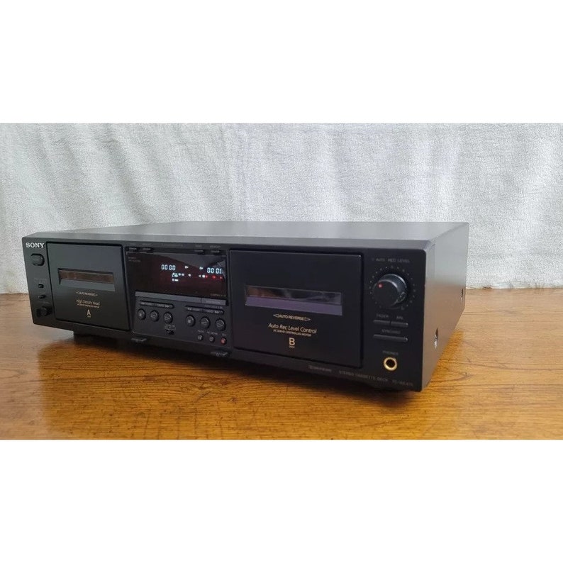 Sony TC-WE475 Stereo Dual Cassette Deck Tape Recorder - Etsy