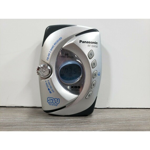 Panasonic RF-SW50 Shock Wave FM/AM Radio 20 Station - Etsy