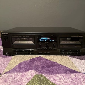 Technics RS-TR333 Vintage Dual Double Cassette Tape Deck Player ...